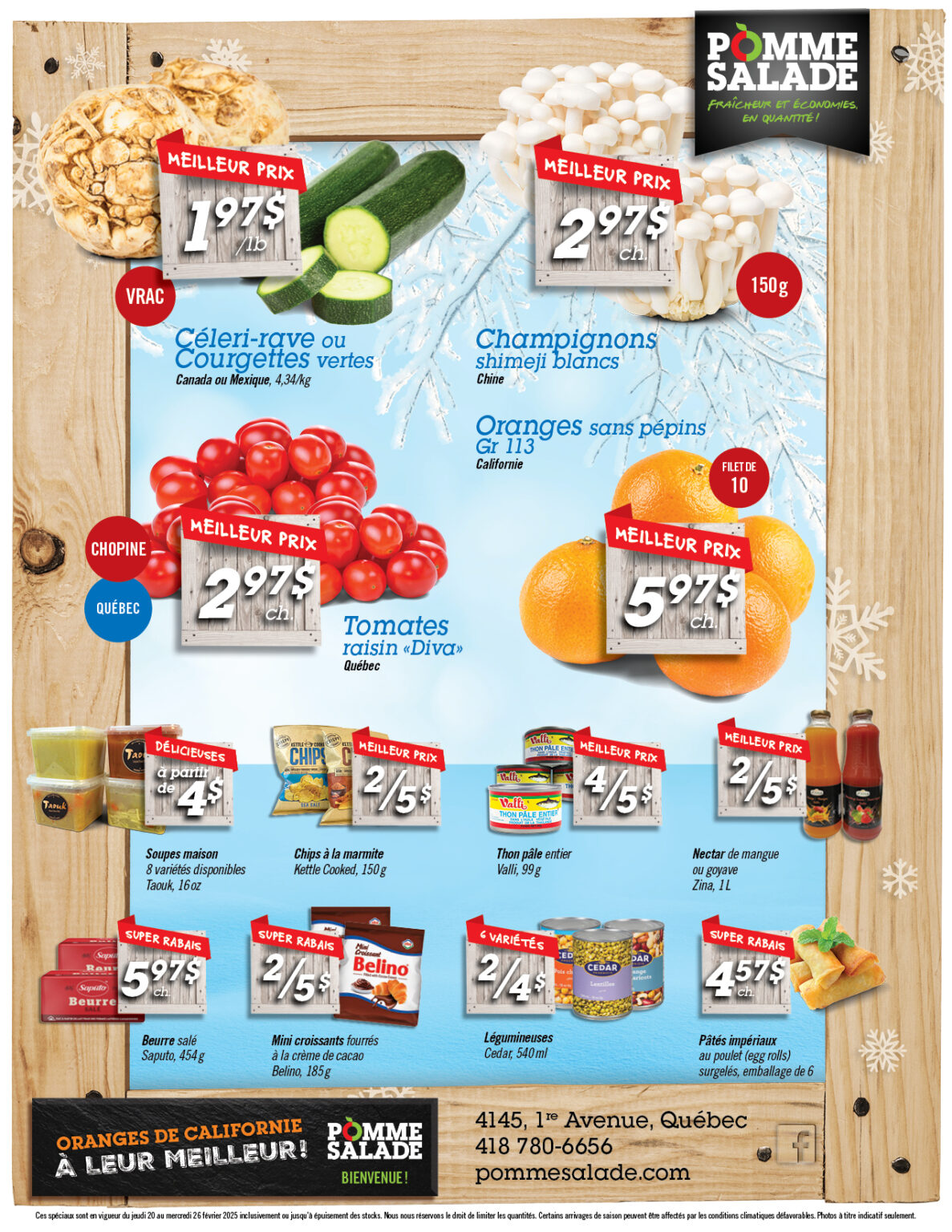 Circulaire – Pomme Salade